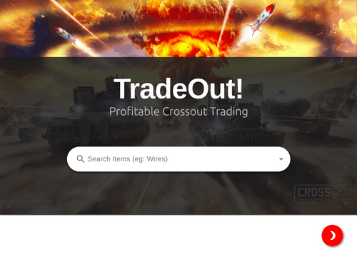 Profitable Crossout Trading: TradeOut! | Creations By Nilay